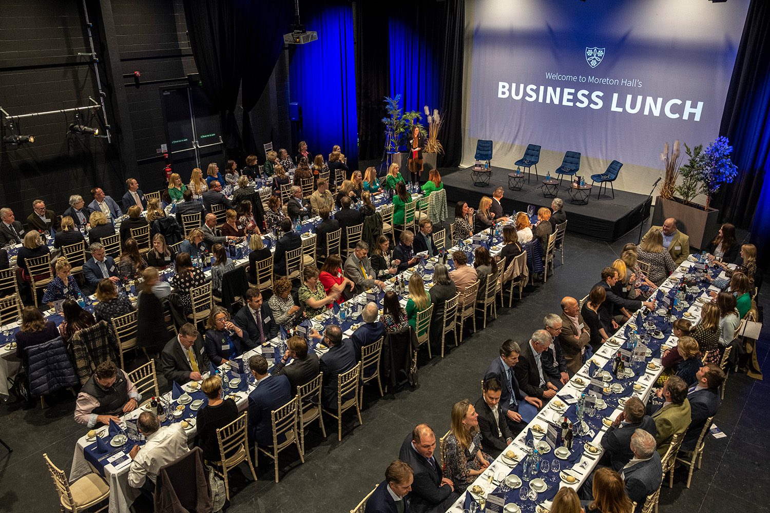Moreton Hall Business Lunch Welcomes Award Winning Executive - Moreton Hall